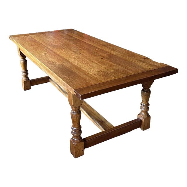 Cherry Country Dining Table, 1990s | Chairish