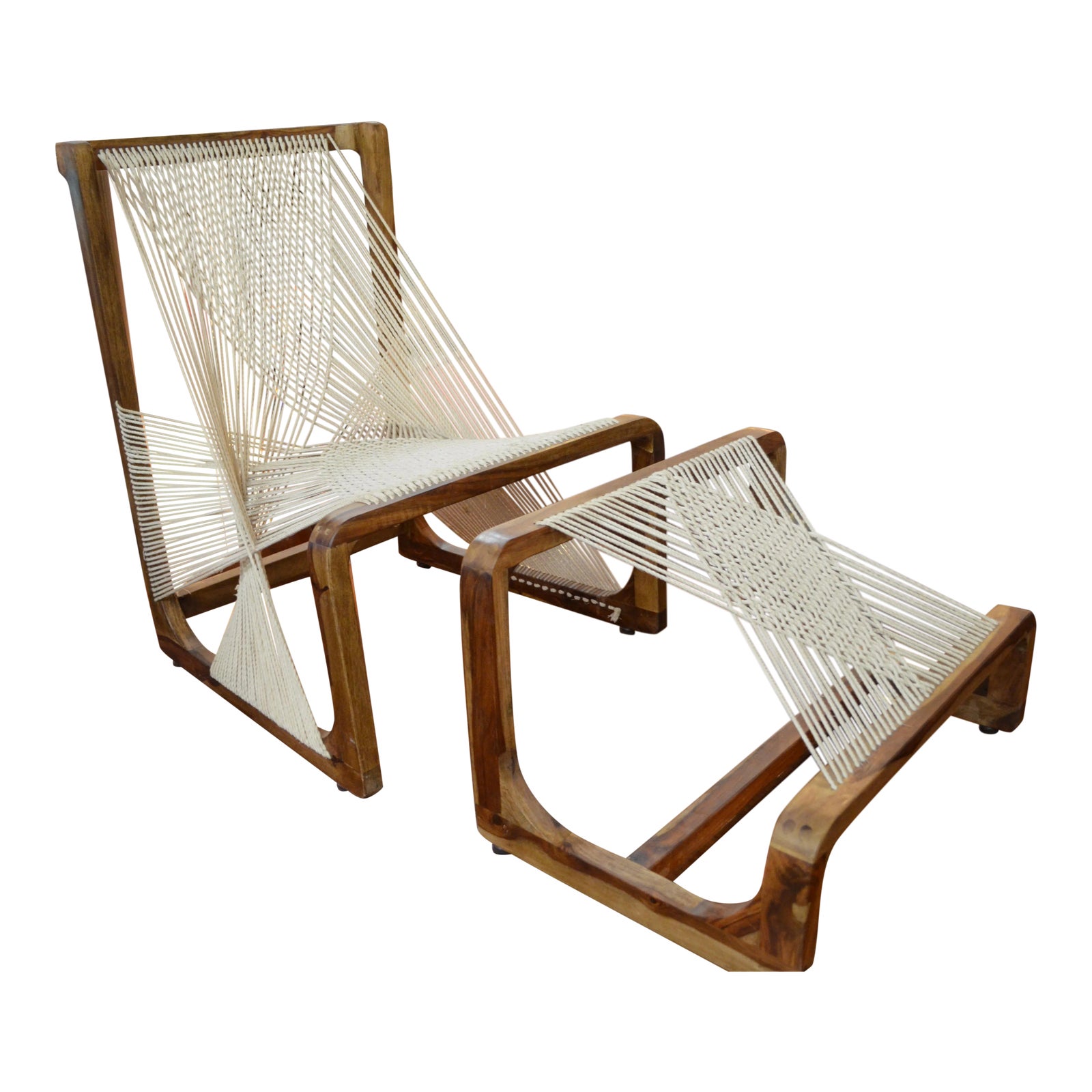 Asa Karner for Alvi Design Swedish Modernism Design Silk Thread Chair ...