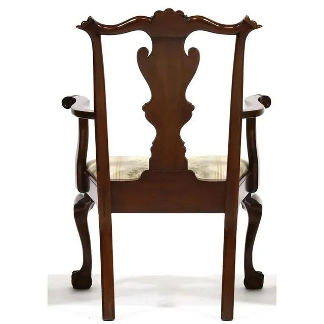 Mid 20th Century Henkel Harris Ball & Claw Mahogany Dining Room Arm ...