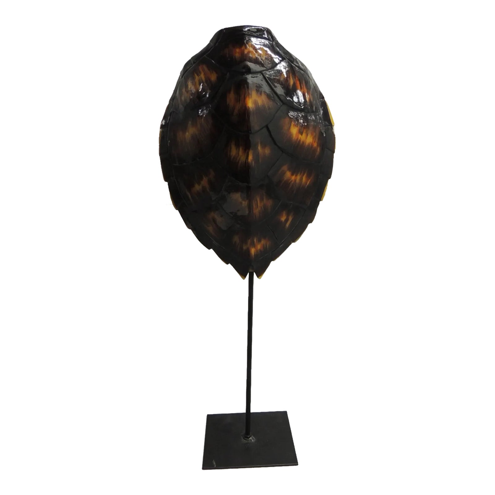Faux Tortoise Shell on Stand by Kravet Studio | Chairish