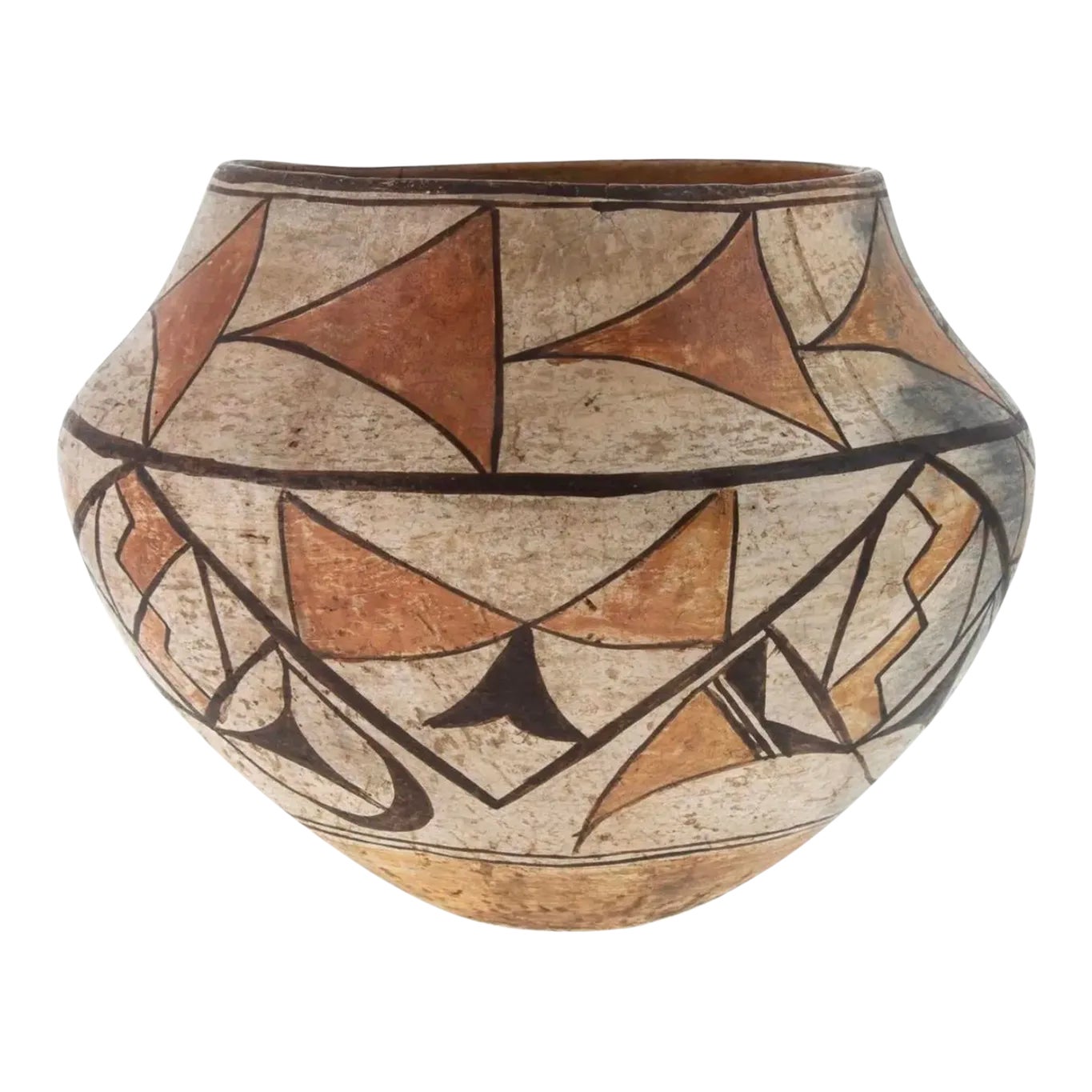 19th Century Acoma Pueblo Pottery Olla | Chairish