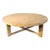 Modern Solid White Oak Center Table by Fortunata Design | Chairish