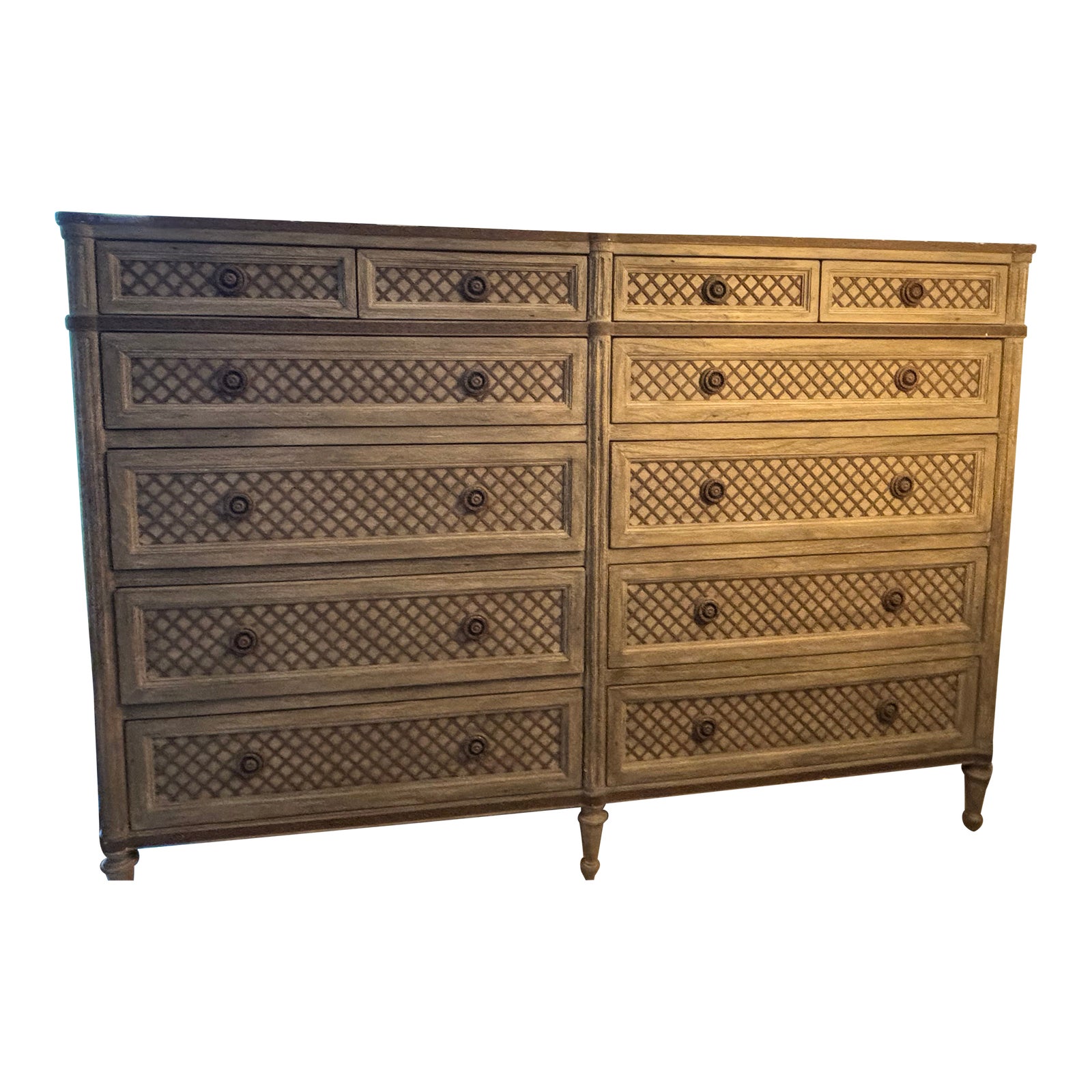 Restoration Hardware Louis XVI Large Dresser | Chairish