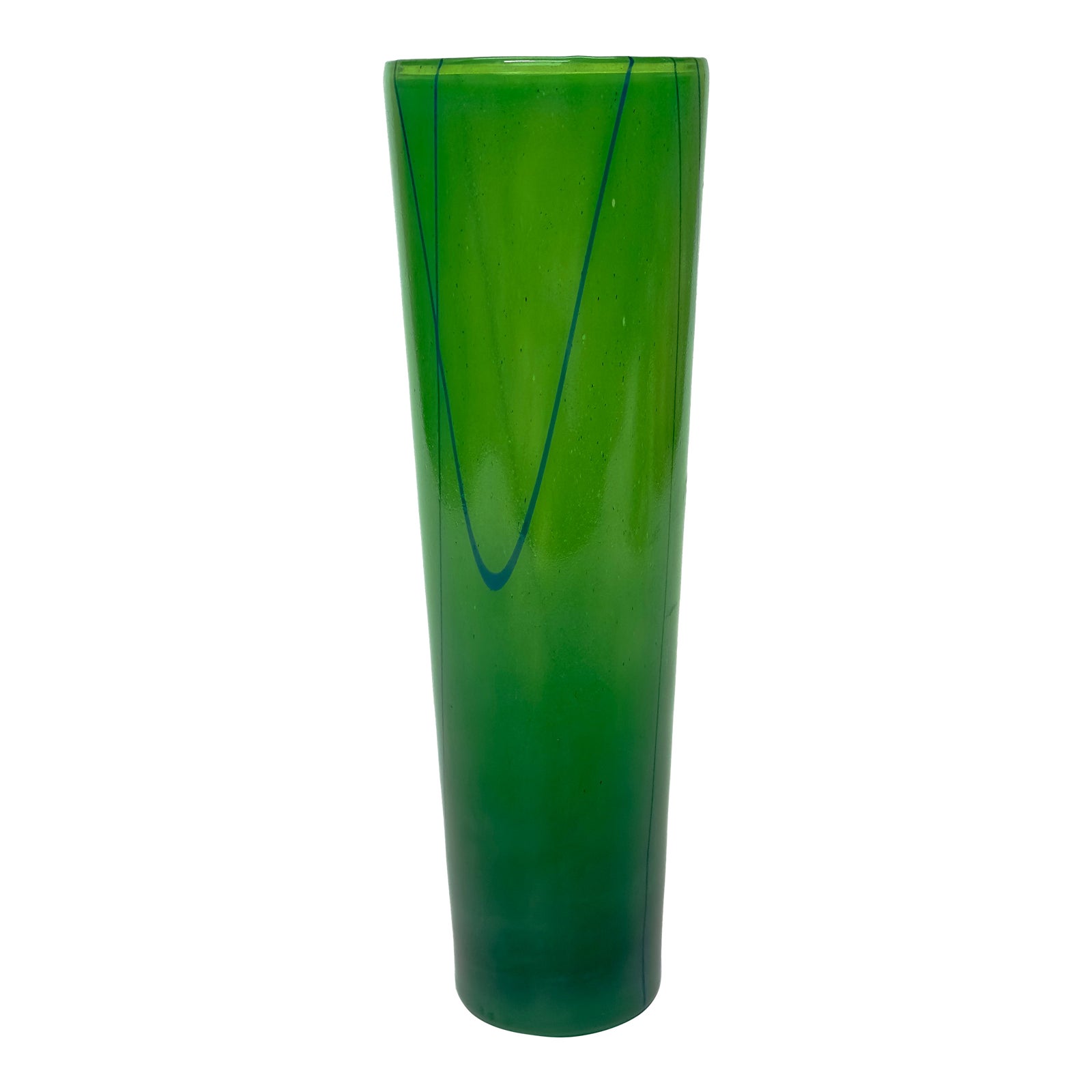 Saturated Green & Cobalt Woodlands Vase No 40072 by Anna Ehrner for ...