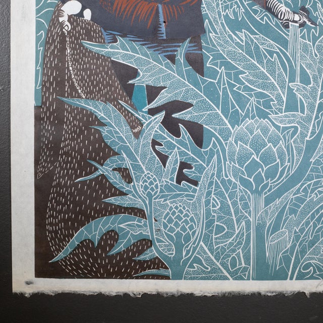 Emmy Lou Packard "Artichoke Pickers", Signed, 1950 | Chairish