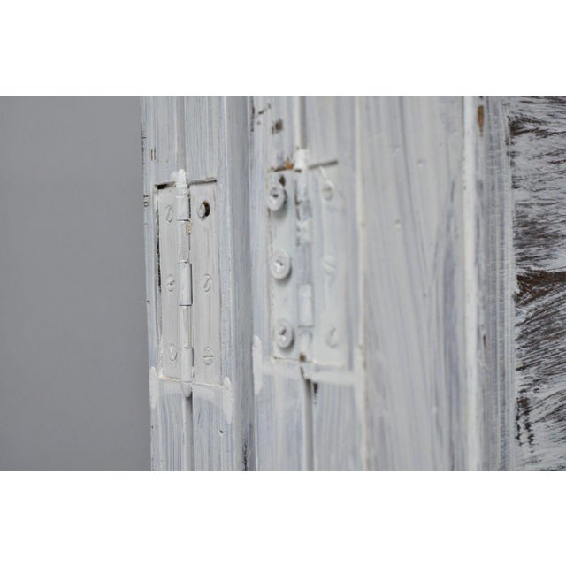 Middle Eastern Mediterranean Oriental 4 Section Wood Screen Divider ...