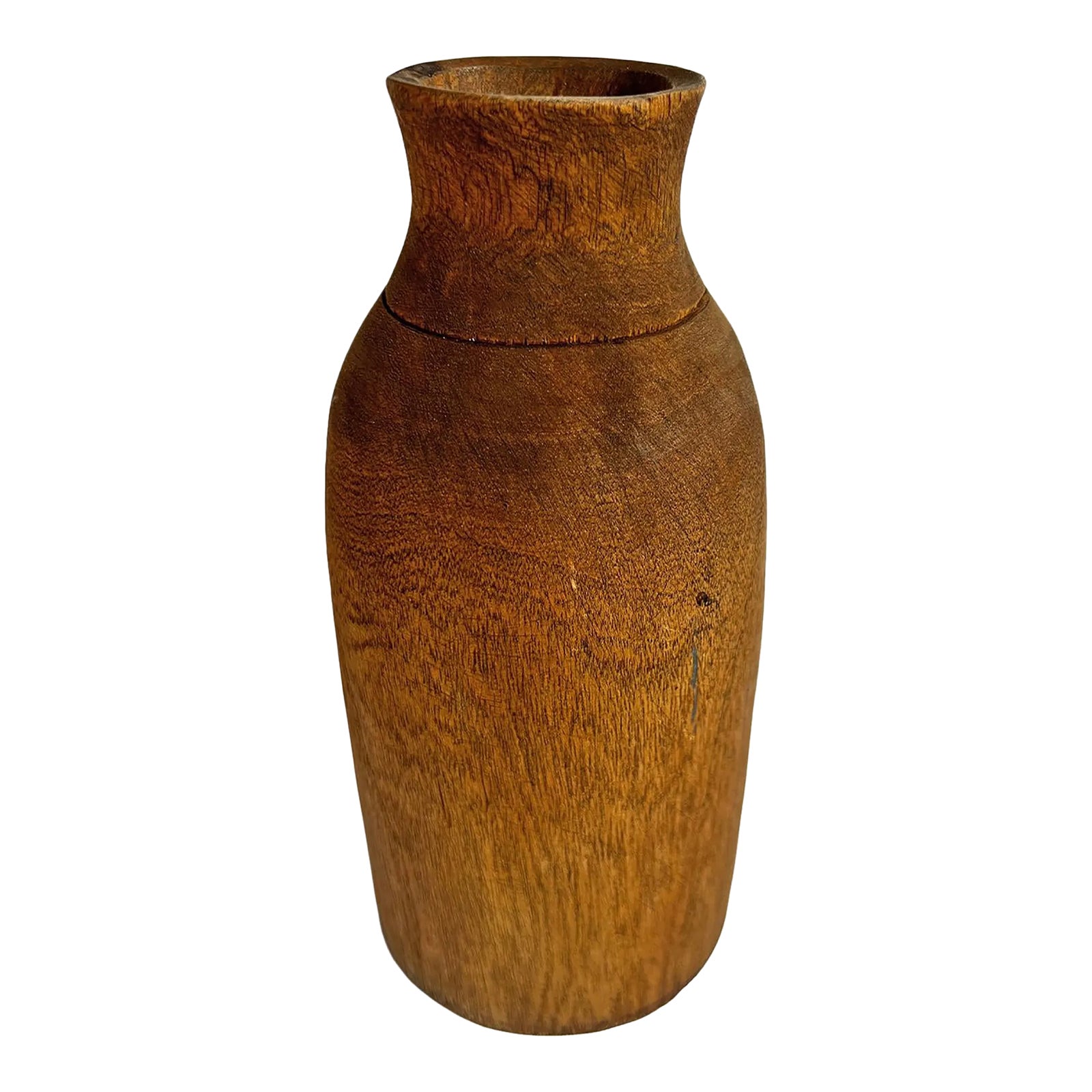 Vintage Wooden Tutsi Pot | Chairish