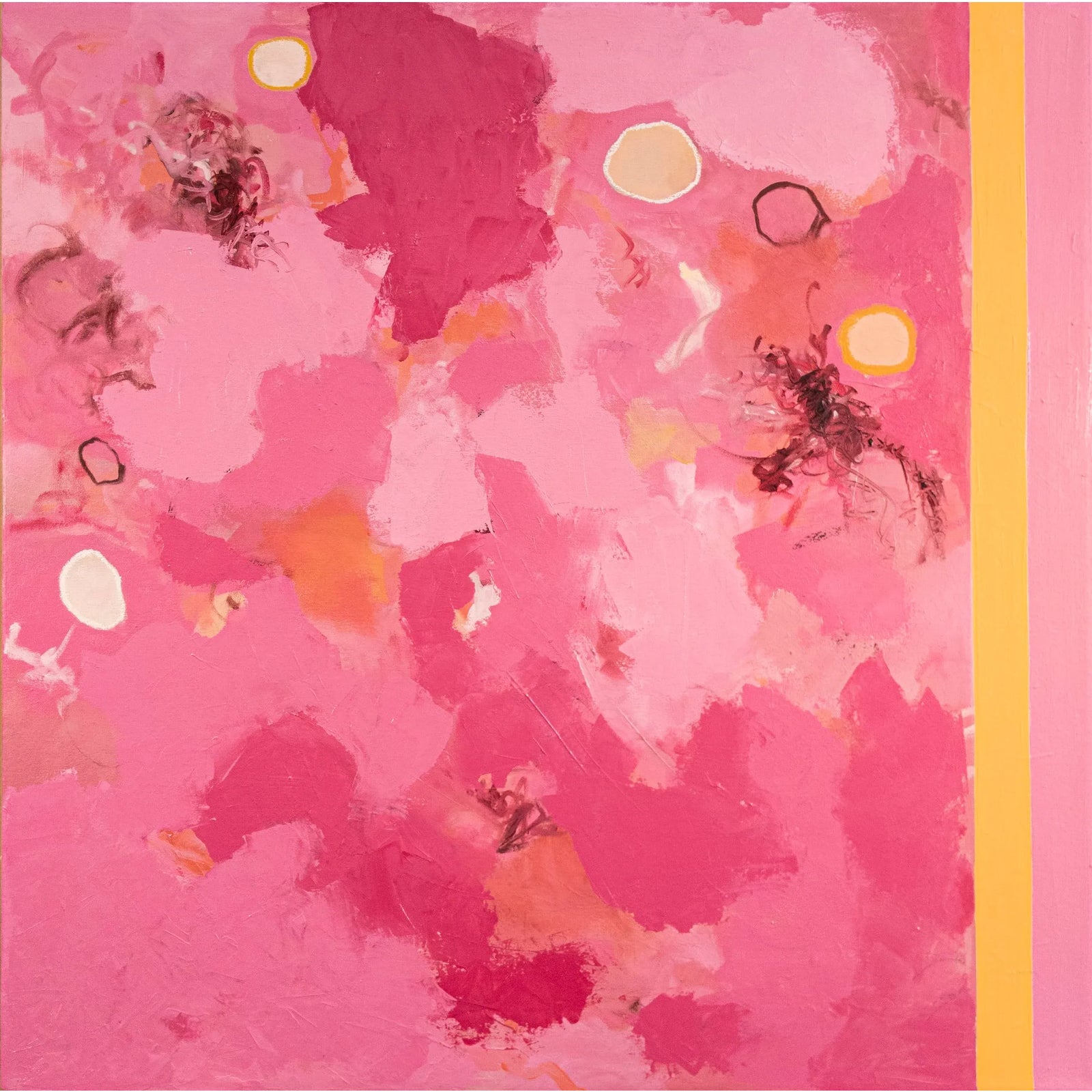 Play #13 — 30x30 Contemporary Abstract Oil Painting by Vincent Salvati ...