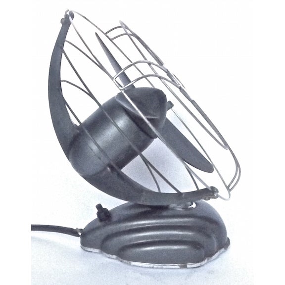 Vintage Art Deco Machine Age German Desk Fan | Chairish