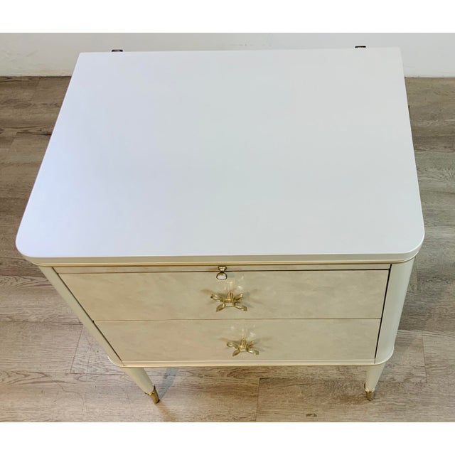 Caracole Glamorous Finishing Up Nightstand | Chairish