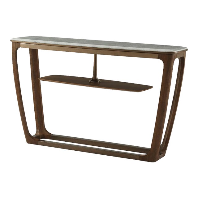 Mid Century Style Console Table | Chairish