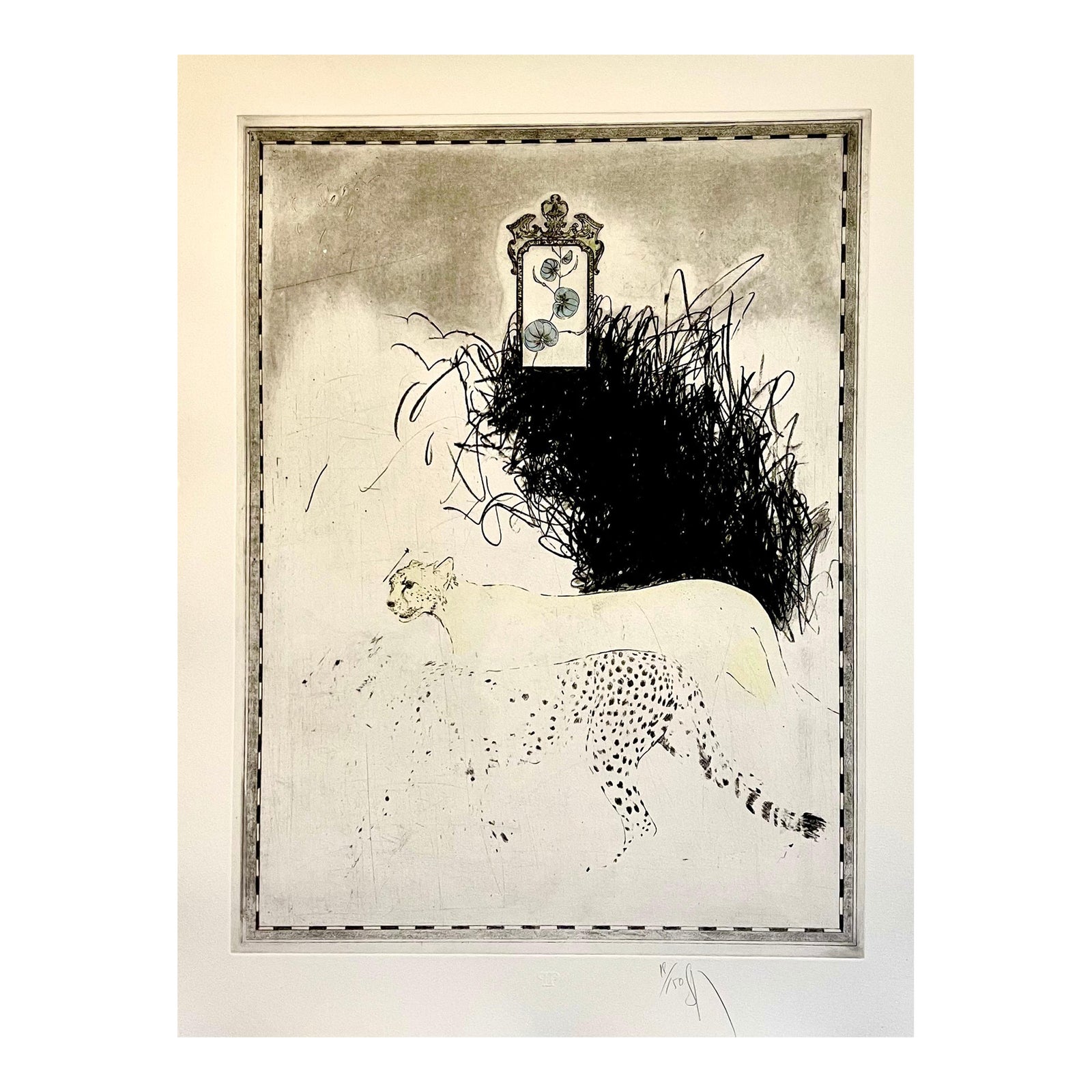 Donald Saff Large Donald Saff Surrealist Pop Art Aquatint Etching ...