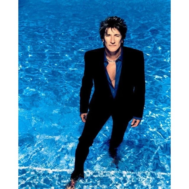 Rod Stewart, Signed Limited Edition Oversize Print, 2000, 2020 | Chairish