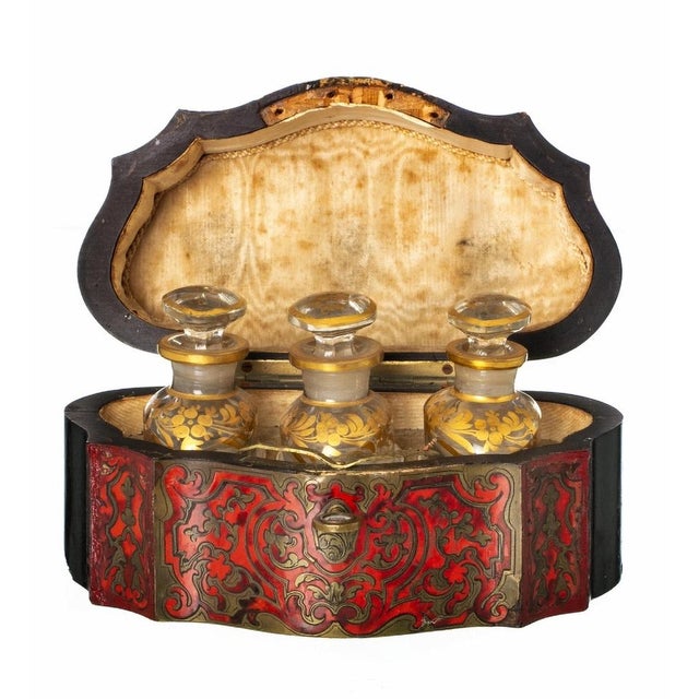 19th Century French Napoleon III Perfume Box with Lid | Chairish