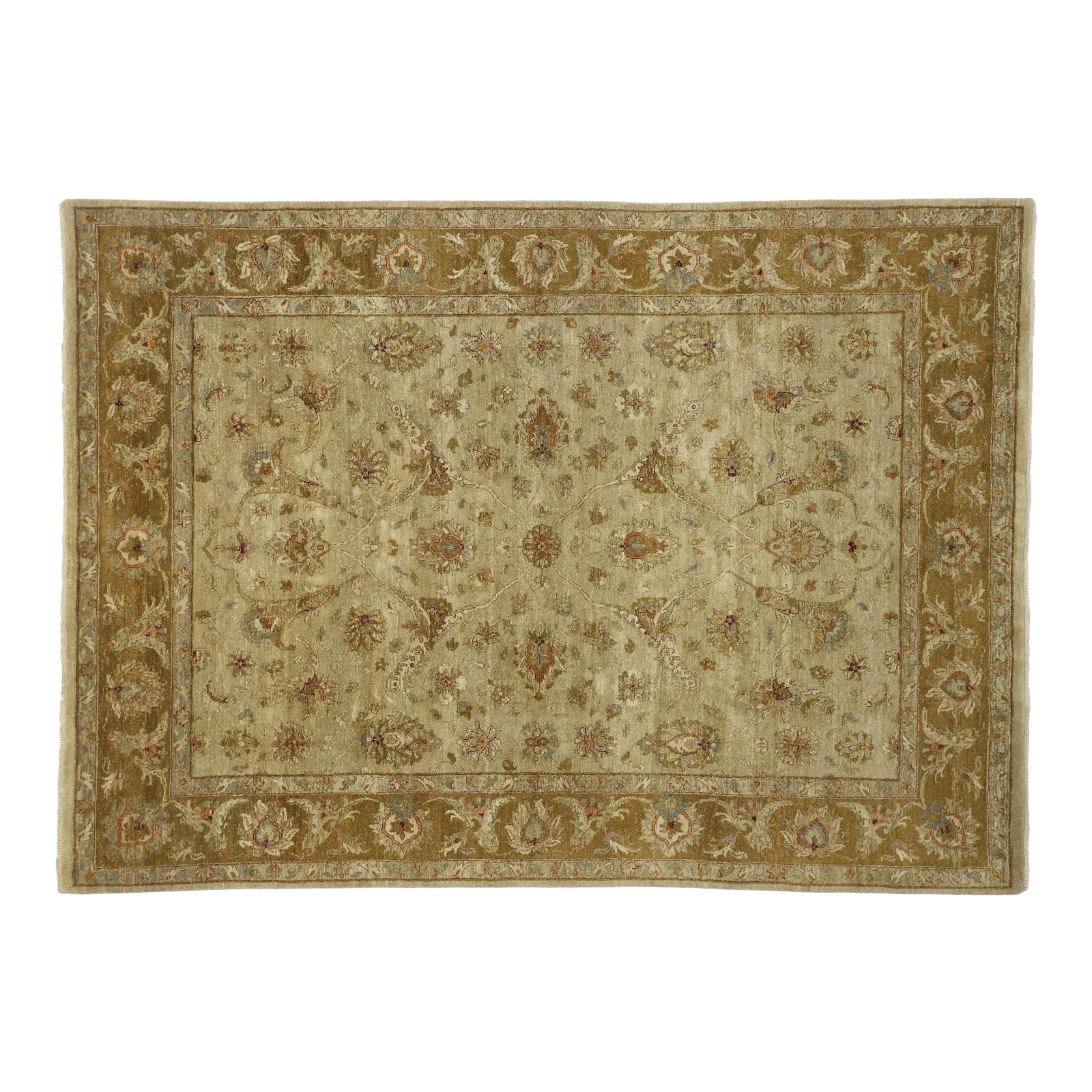 Vintage Indian Rug With Arts & Crafts Bungalow Style - 08'05 X 11'08 ...