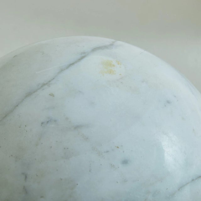 Marble Ball Sculpture Coffee Table, Italy 1970s | Chairish
