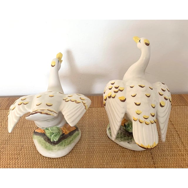 Italian Mid-Century Geese - a Pair | Chairish