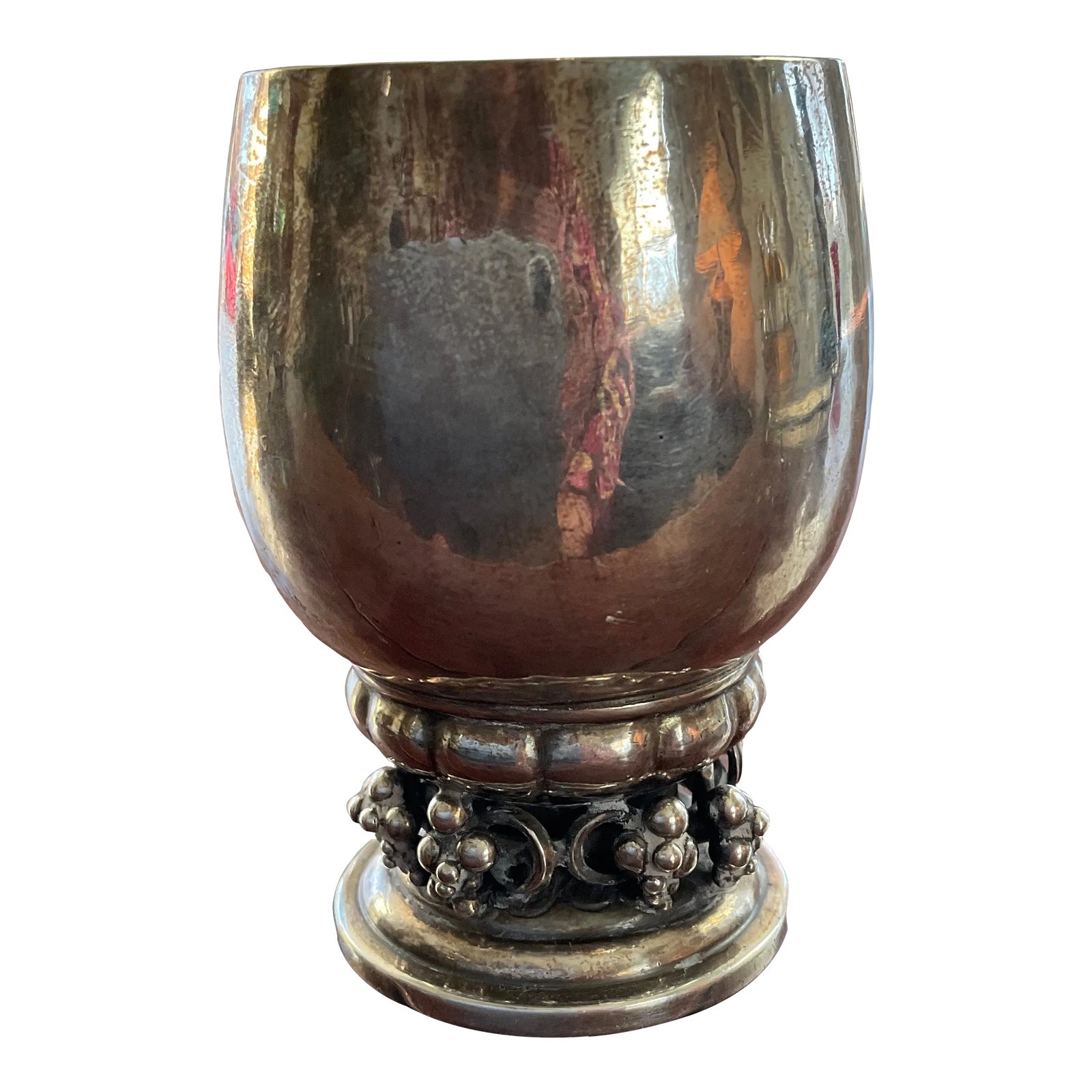 1910s Georg Jensen Sterling Silver Grape Cup | Chairish