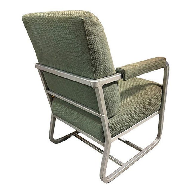 Aluminum Pullman Passenger Train Railroad Lounge Chair by Emeco, Pair ...