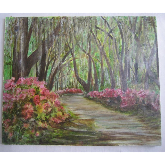 Southern Landscape Painting, Signed | Chairish