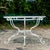 Vintage Coastal Wrought Iron Scroll Dining Table | Chairish