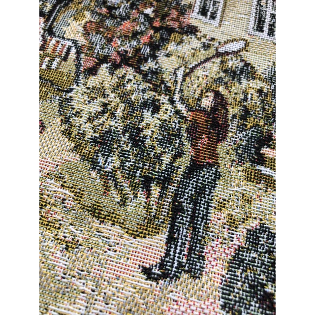 Country Life Upholstery Drapery Tapestry Toile Heavy Weight Fabric- 1 ...