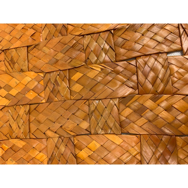 Vintage Woven Bamboo Placemats-Set of 6 | Chairish