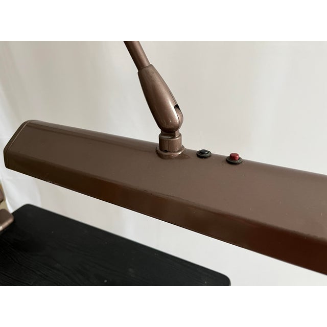 Vintage Dazor Floating Fixture Desk Lamp | Chairish