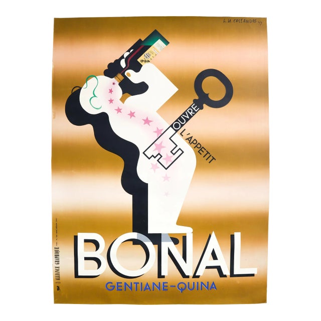 1933 French Liquor Advertisement, Bonal, Gentiane-Quina - a.m ...