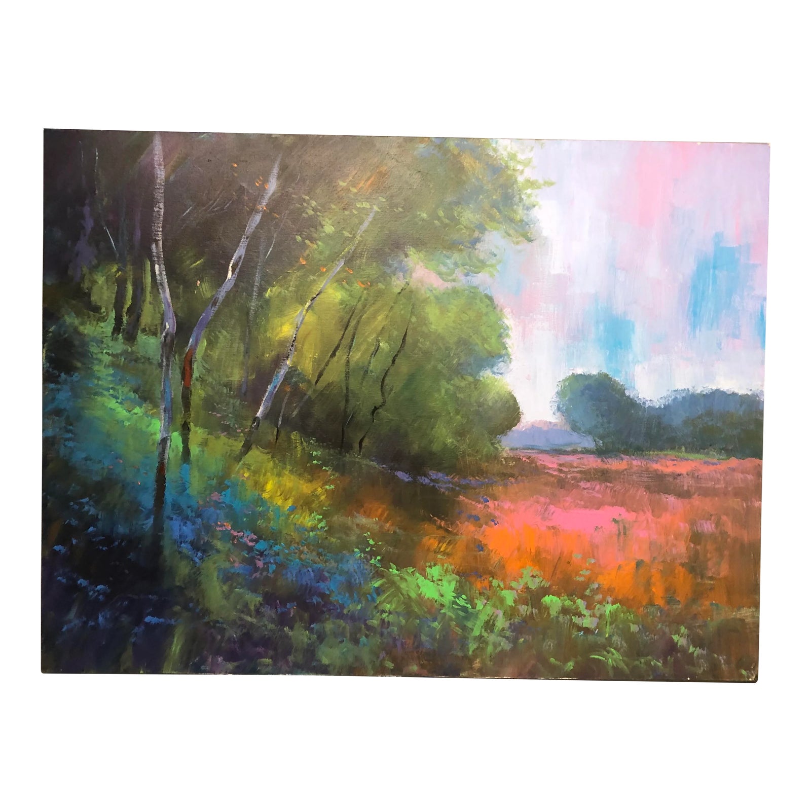 Original Contemporary Impressionist Landscape Painting “Summer Light ...