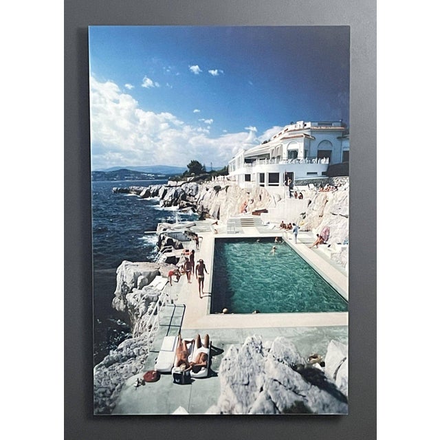 "Hotel Du Cap Eden-Roc" (Eden Roc Pool) 30x40 Perspex Acrylic Mounted C ...