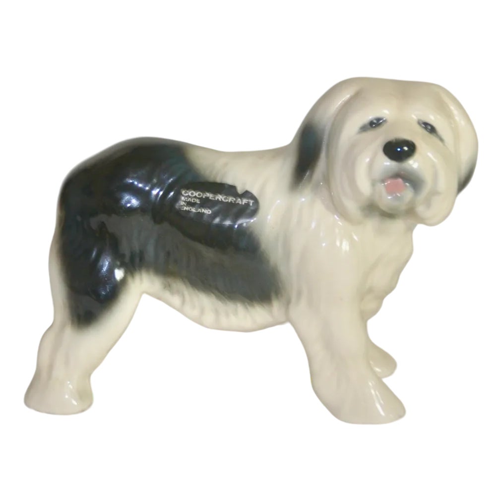 Bobtail Dog from Coopercraft, 1970s | Chairish