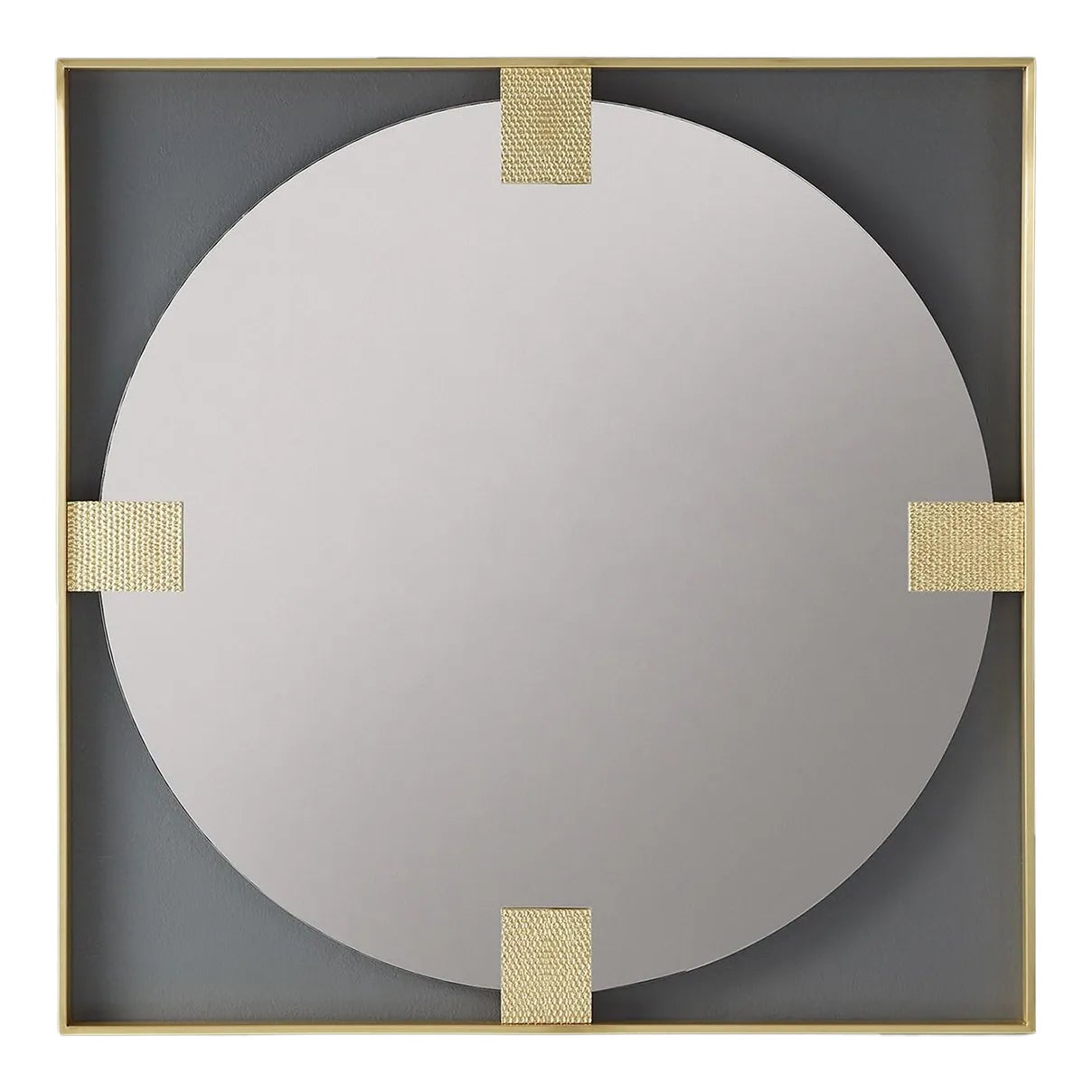 Modern History Square Paolo Mirror | Chairish