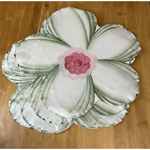 1996 Vintage Carole Shiber Designs Hand-Painted Peony Flower Floral ...