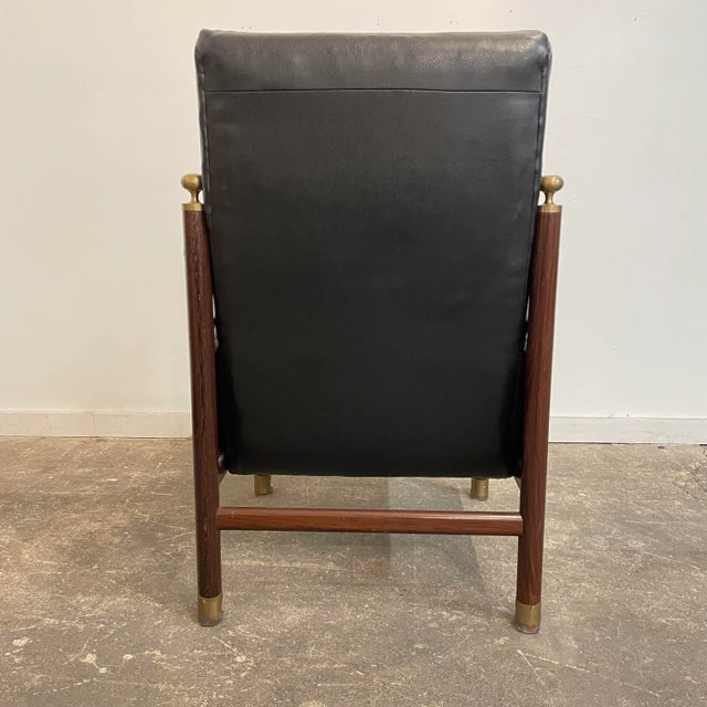 Mid Century Modern Ib Kofod-Larsen King Solomon Chair | Chairish