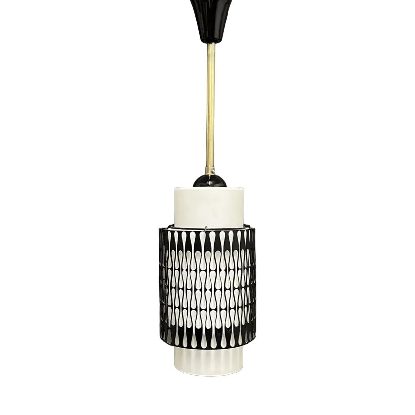 Suspension in Opaline & Metal, 1960s | Chairish