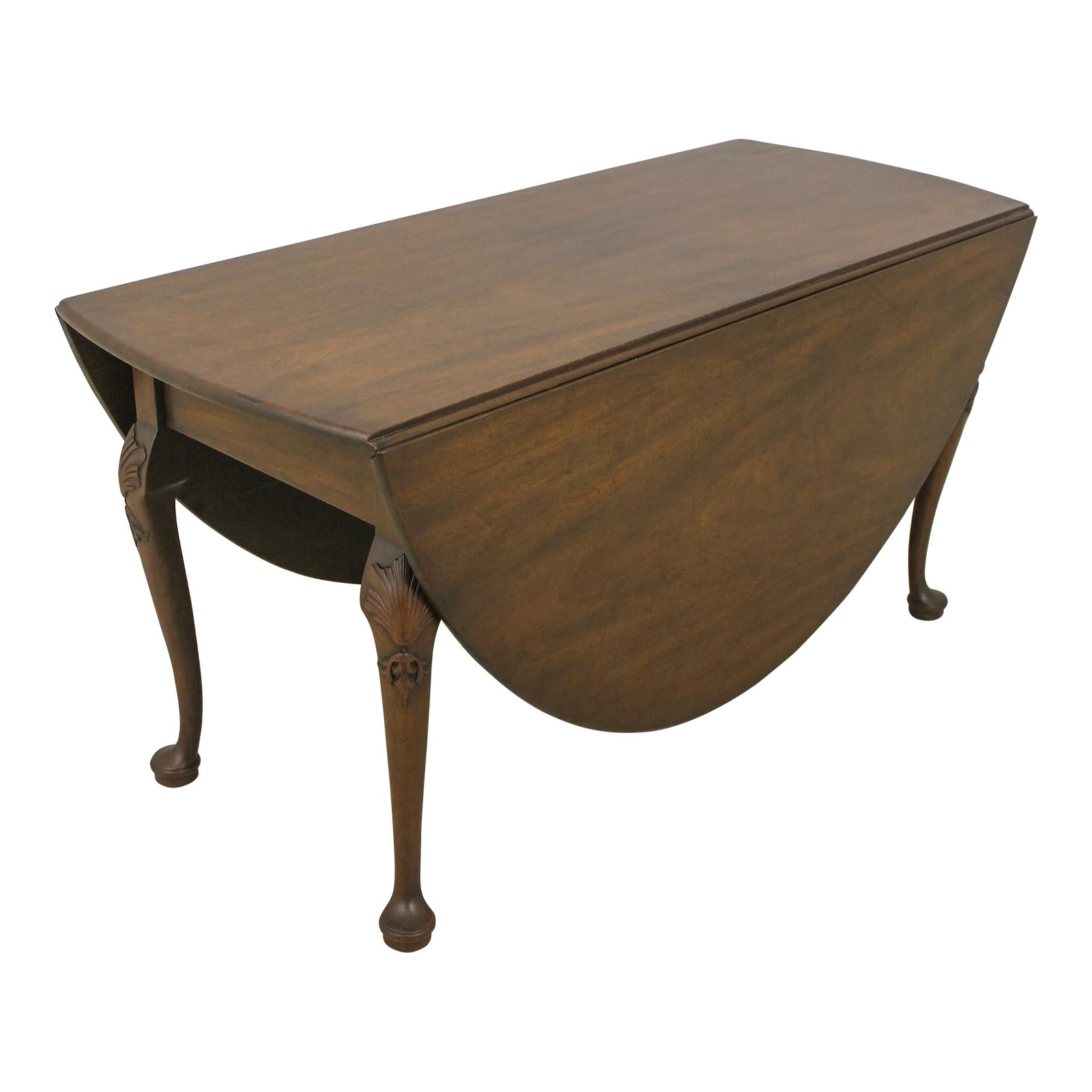Kittinger Cw-117 Colonial Williamsburg Mahogany Drop Leaf Table | Chairish