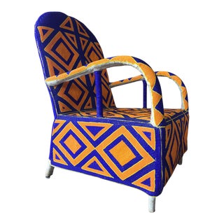 Vintage & Used African Accent Chairs | Chairish