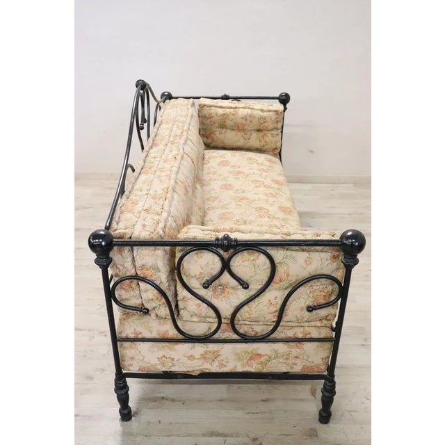 Antique Iron Sofa, Late 19th Century | Chairish
