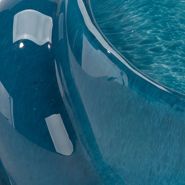 Ariel Shells in Blue - Set of 2 | Chairish