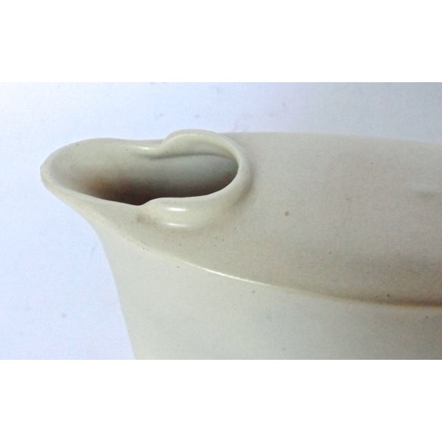Art Deco Geometric Bauhaus Style Ceramic Pitcher | Chairish