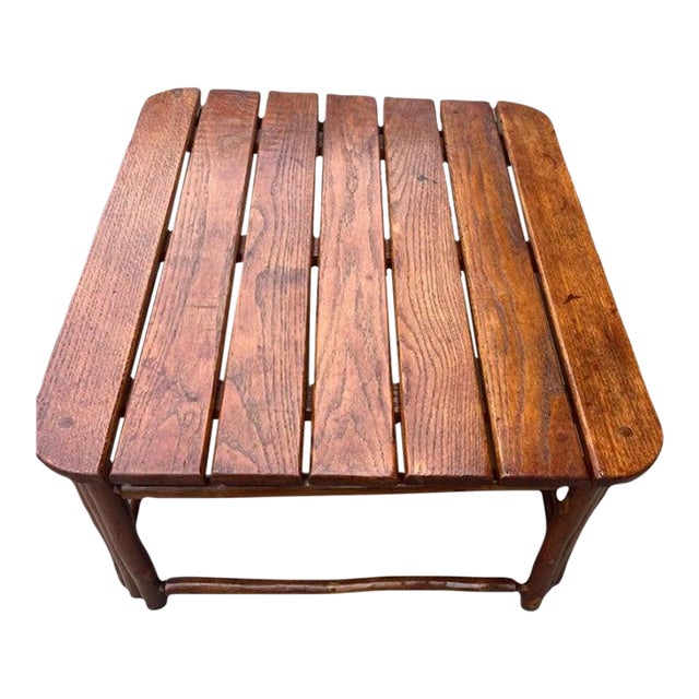 Signed Old Hickory Indiana Coffee Table | Chairish