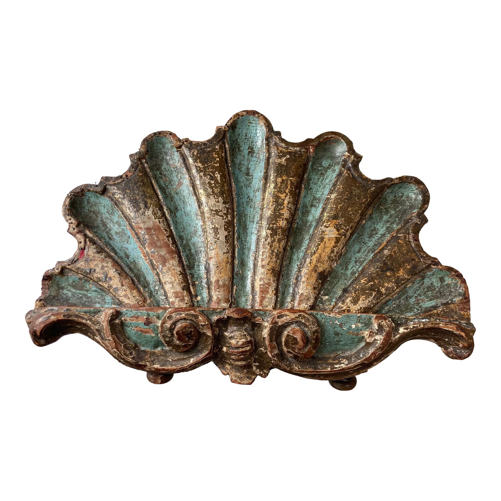 Early 19th Century Venetian Grotto Style Book Stand | Chairish
