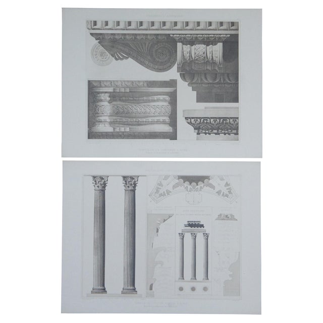 1890s Ancient Rome Lg Format Classical Architecture Heliogravure Prints ...