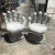 1990s Substantial Sculptural Concrete Hand Chairs - a Pair | Chairish