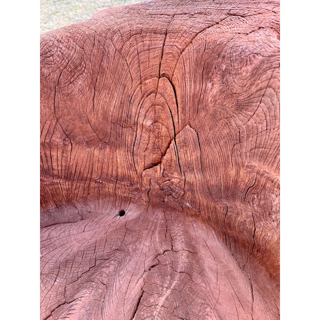 Rustic Teak Root Chair | Chairish