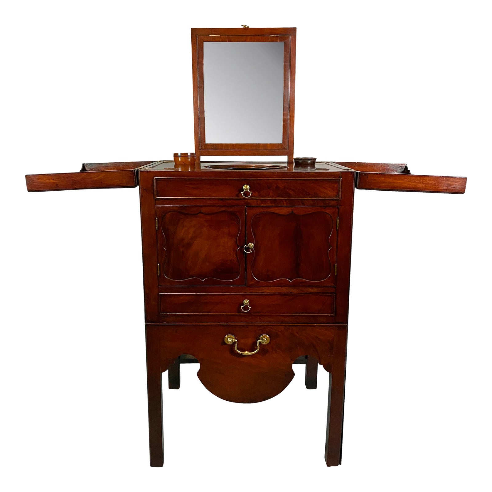 George III Mahogany Beau Brummel | Chairish