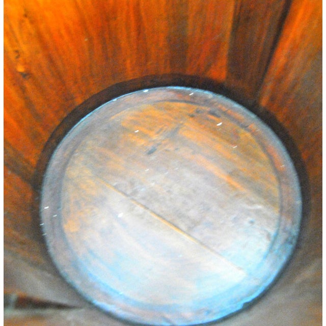 Japanese Uchimizu Water Barrel Wooden Bucket | Chairish