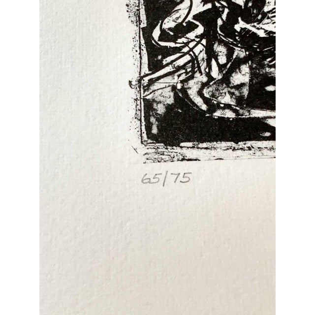 Henry Moore Hand Signed Lithograph Original, "Two Heads" | Chairish