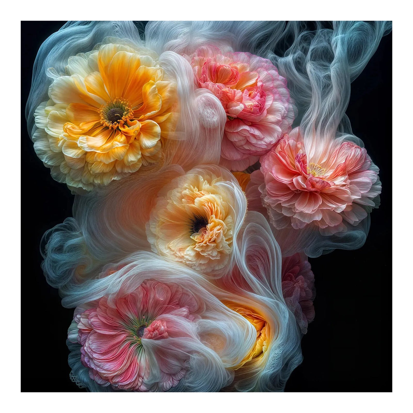 "Ethereal Bloom" Contemporary Color Photography | Chairish